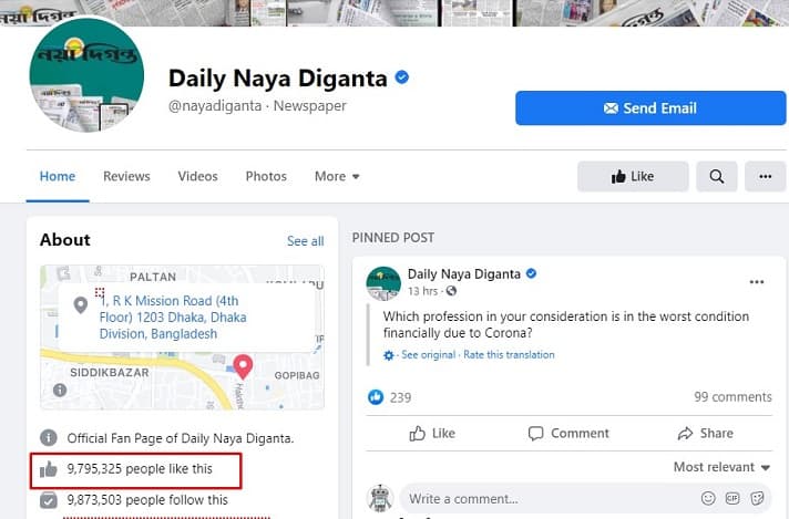 Top Online News Portal in Bangladesh (According to Alexa Rank, Social Media, and Organic Traffic)